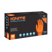 Aurelia Bold Max Black Nitrile Gloves - SafetyGloves.co.uk